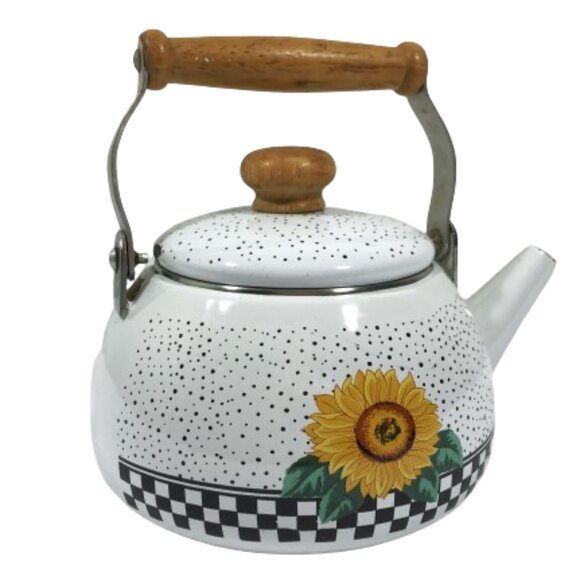 Vintage | Kitchen | Vintage Sunflower Tea Kettle | Poshmark